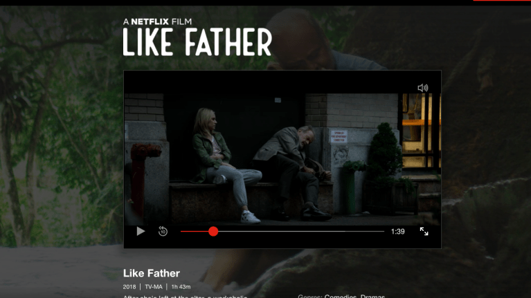 Netflix Film 'Like Father' Is Like a Rice Krispie Treat - GeekMom