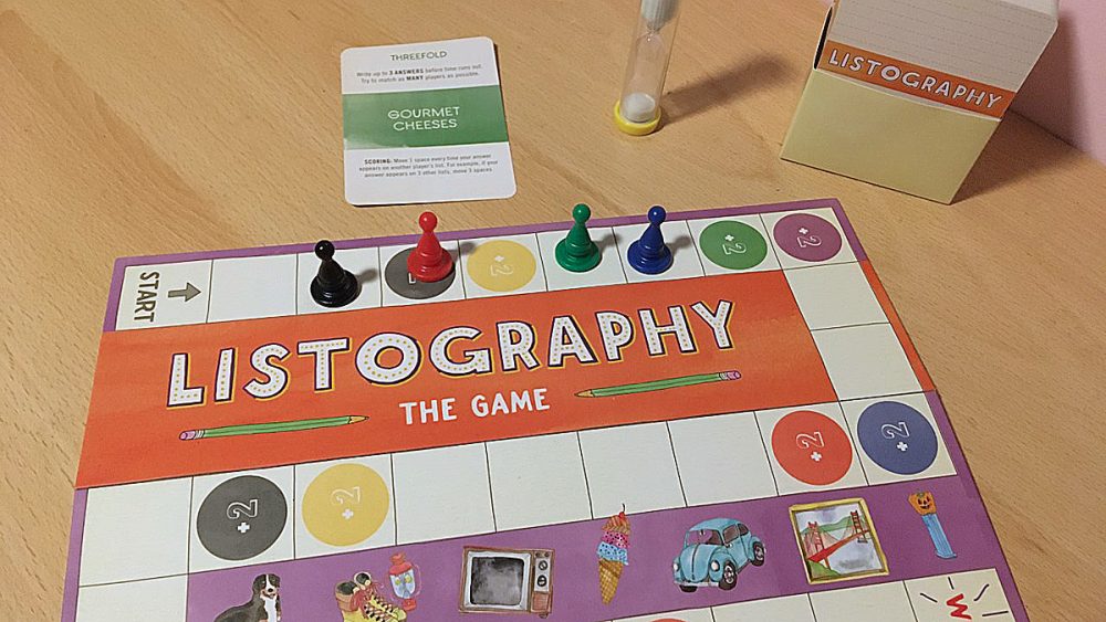 Family Games for the Holidays: 'Listography'