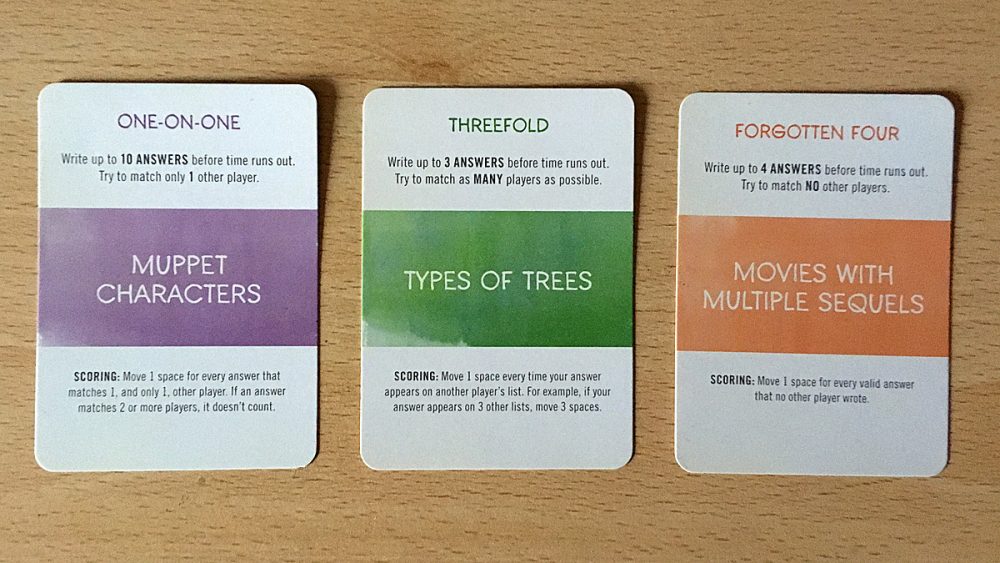 Family Games for the Holidays: 'Listography'