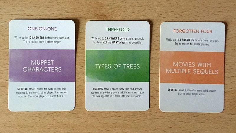 Family Games for the Holidays: 'Listography'