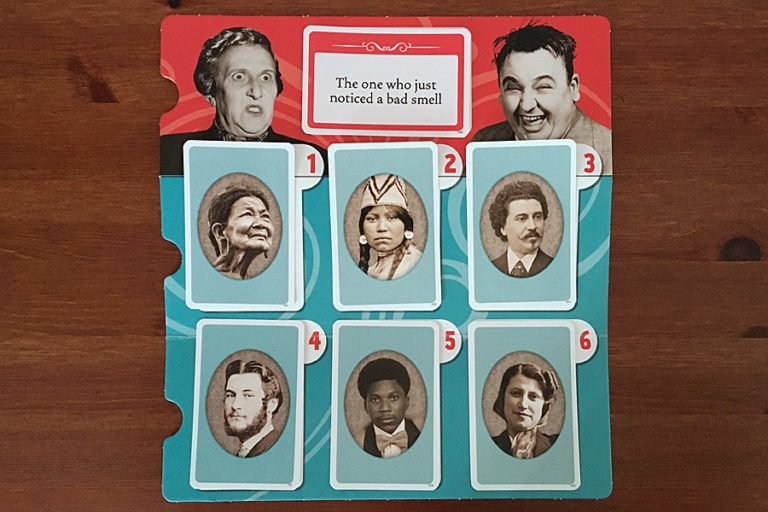 'Faces': A Fast and Funny Party Game of Matching Faces to Descriptions