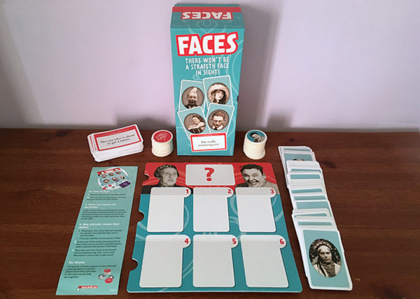 'Faces': A Fast and Funny Party Game of Matching Faces to Descriptions