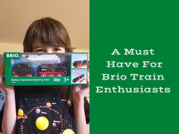 GeekMom Review: BRIO's Battery-Operated Steaming Train - GeekMom