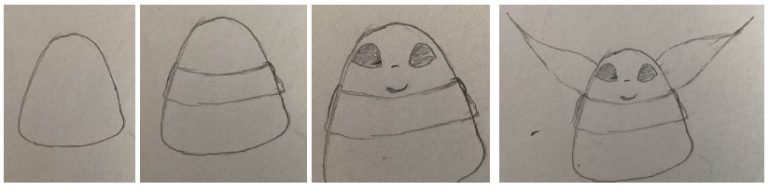 Make a Simple Little Grogu Doodle inspired by 'Zen' - GeekMom