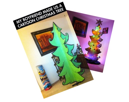 Easy Little DIY Cel-Shaded Cartoon Tree - GeekMom